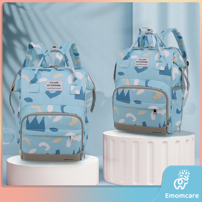 Jual TAS MOMMY Ransel BESAR Tas Bayi MAMI BAG Multifungsi Baby diapers ...