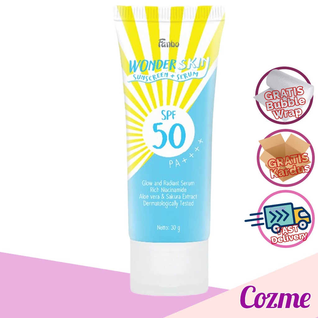 Jual Fanbo Wonder Skin Sunscreen & Serum | Shopee Indonesia
