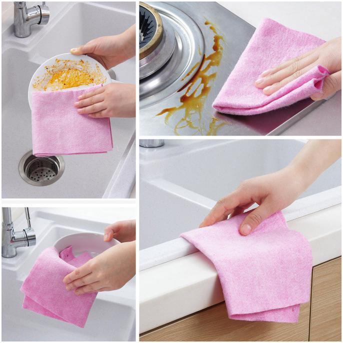 Jual Kain Washlap Daya Serap Tinggi Lap Serbaguna Dapur Mobil Rumah ...