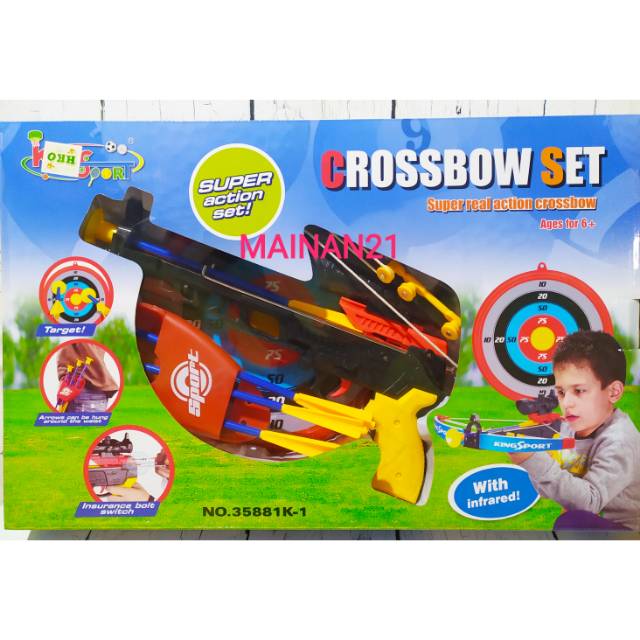 Jual Pistol Panah / Crossboe Set | Shopee Indonesia