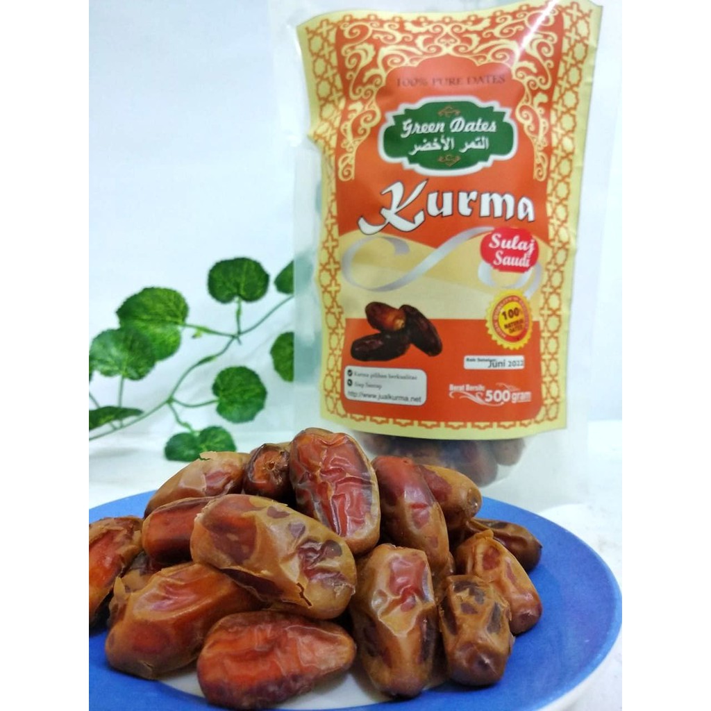 Jual kurma Sulaj Al madinah khalas Manis 1kg premium saudi makanan ... Jual kurma Sulaj Al madinah khalas Manis 1kg premium saudi makanan ...