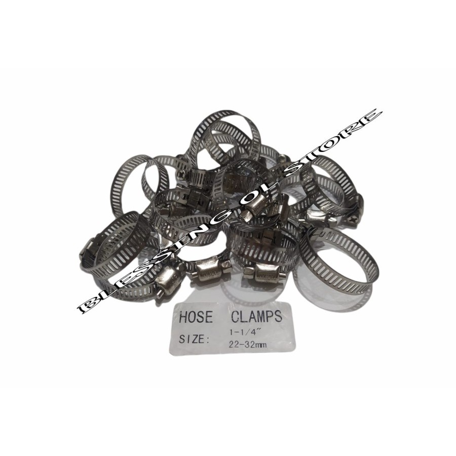 Jual Hose Clamps / Klem Selang Stainless / Penjepit Selang | Shopee ...