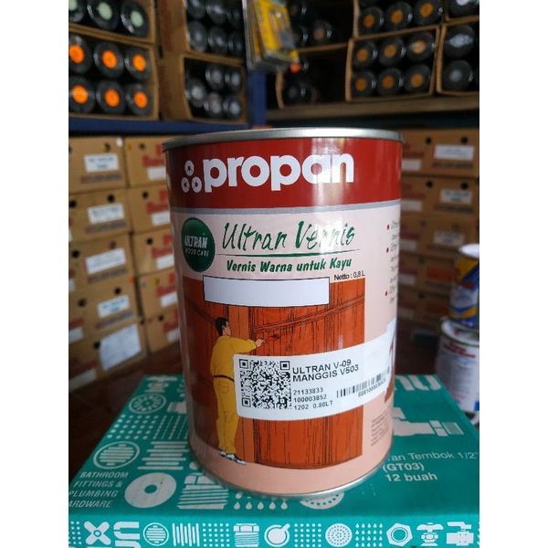 Jual PROPAN Ultran Vernis 0,8L / Politur Kayu / Plitur / Cat Pelitur ...