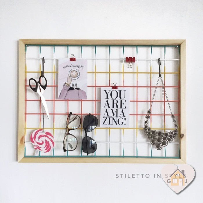 Jual WIREMESH / MESH BOARD / WIREMESH PERNAK-PERNIK - RAINBOW (KAWAT ...