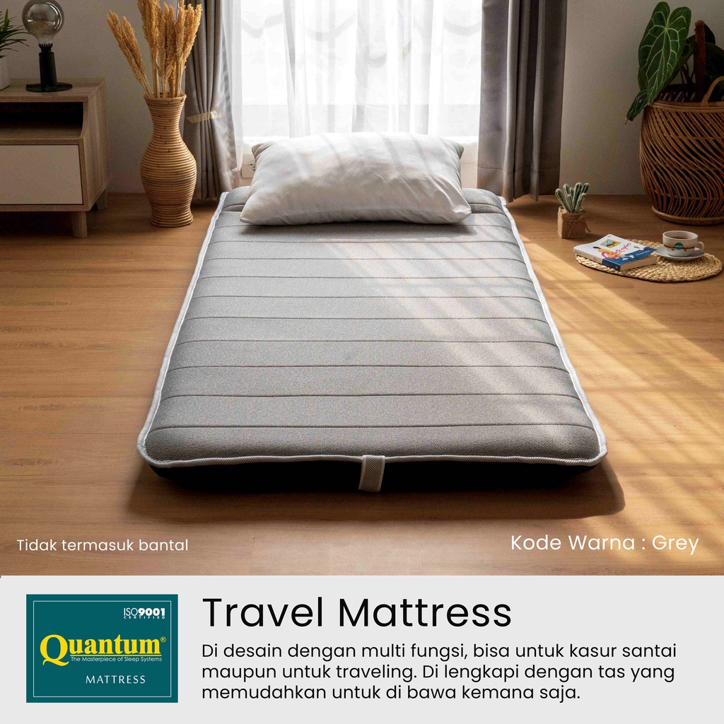 Jual Quantum New Travel Mattress 90x190 - Kasur Gulung | Shopee Indonesia
