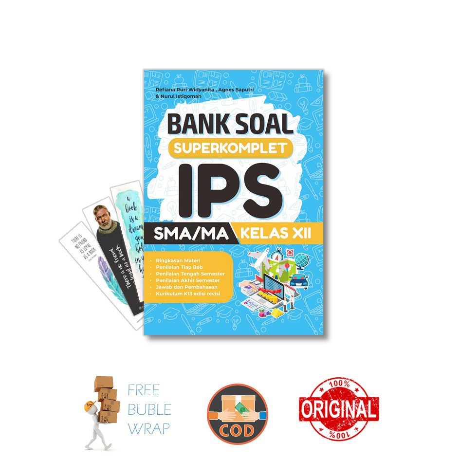 Jual [Solusibuku Jakarta] Buku Kelas XII SMA IPS: Bank Soal ...