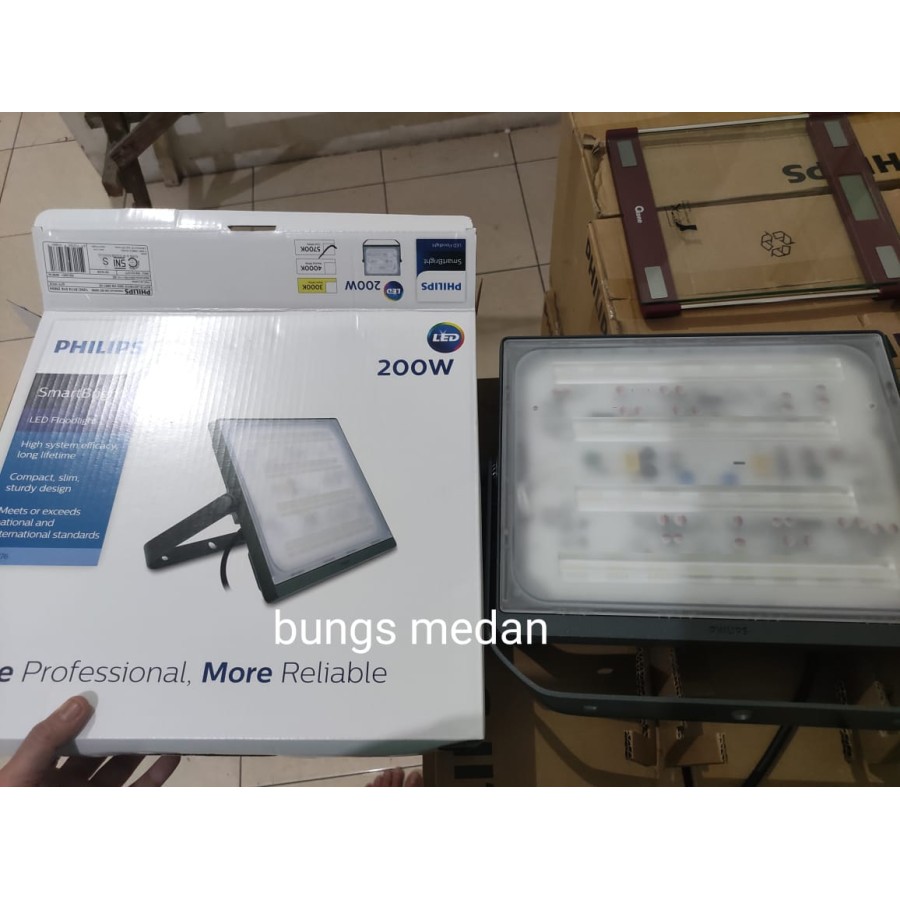 Jual LAMPU LED PHILIPS Sorot BVP176 200W 200Watt 200 Watt IP65 PUTIH 6500K | Shopee Indonesia