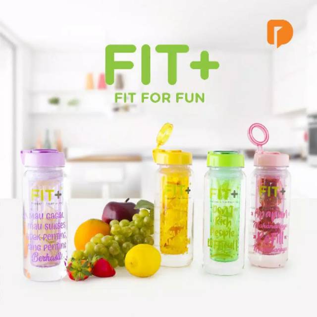 Jual Botol infuse water Fit + Fun | Shopee Indonesia