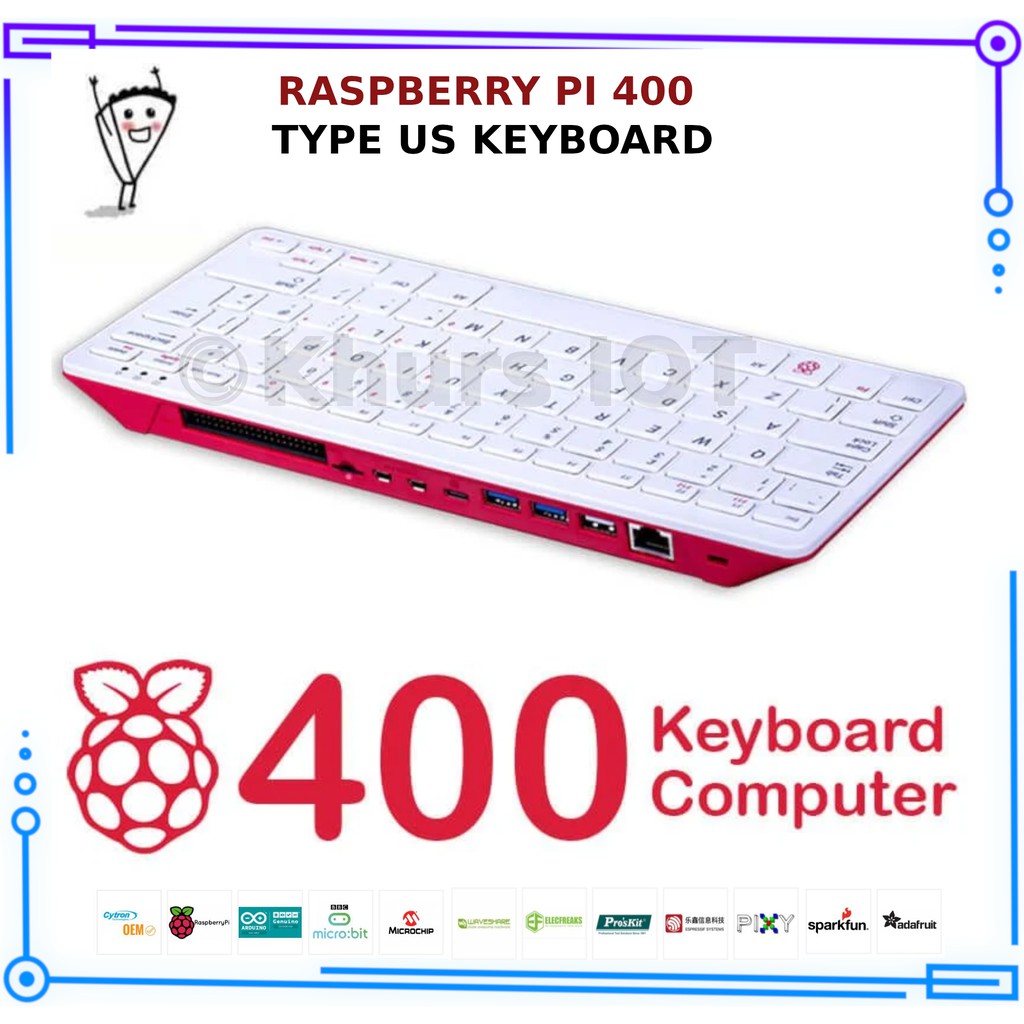 Jual Raspberry Pi 400 Keyboard Computer | Shopee Indonesia