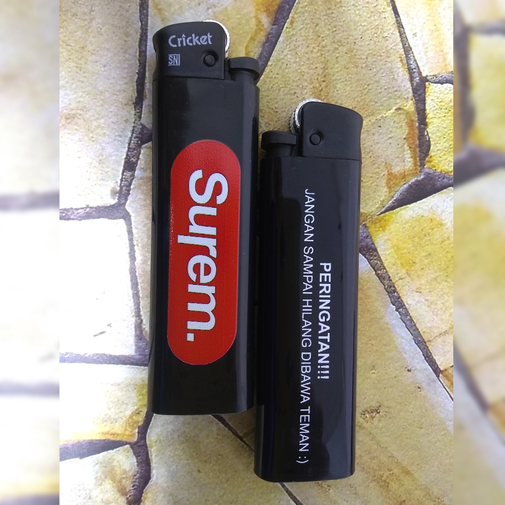 Jual KOREK GAS CRICKET CUSTOM BEBAS (1hari jadi) | Shopee Indonesia