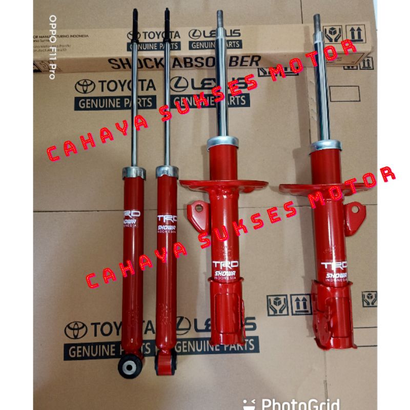 Jual shockbreaker depan belakang toyota yaris -vios limo merek TRD tahun 2006-2013 | Shopee ...