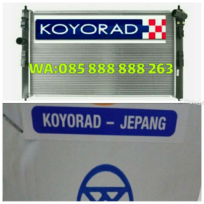 Jual Radiator Mitsubishi Outlander Reborn MATIC MANUAL 2015 2016 2017 ...