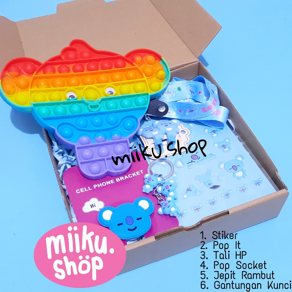 Jual PAKET BOX / GIFT BOX / HAMPERS KPOP AKSESORIS KOYA | Shopee Indonesia