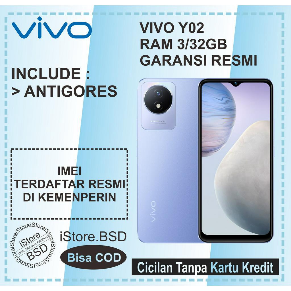 Jual VIVO Y02 RAM 3/32GB | Dual-Mode Camera | Dynamic Design | 5000mAh | Shopee Indonesia