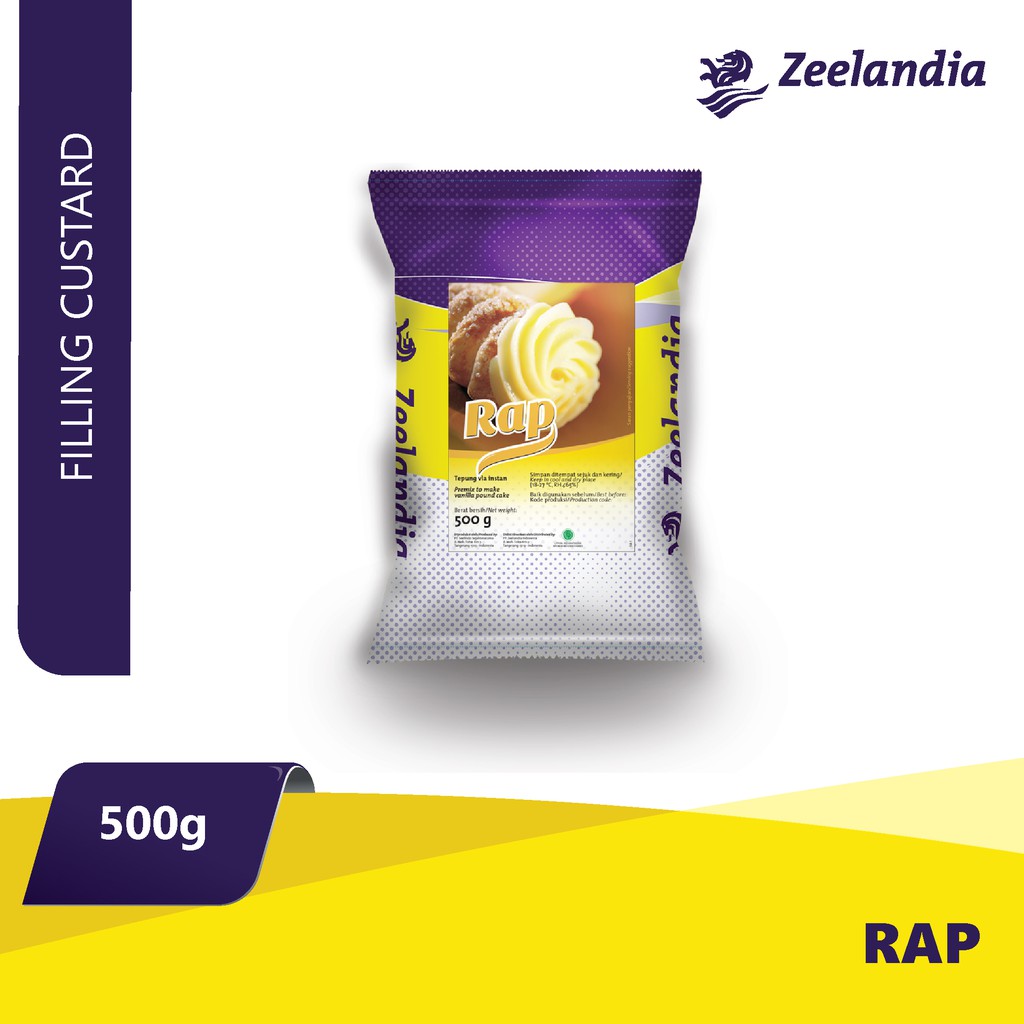 Jual Zeelandia Rap - Custard 500 Gr | Shopee Indonesia