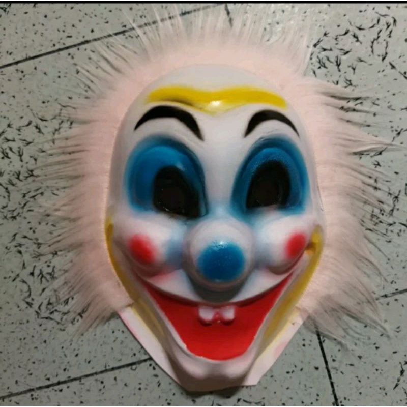 Jual Topeng Mainan Badut Pakai Bulu Lucu | Shopee Indonesia