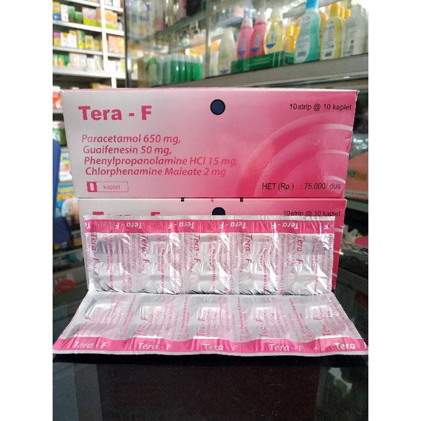 Jual TERA- F @ 1 STRIP 10 TABLET | Shopee Indonesia