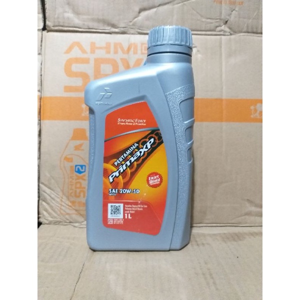 Jual PRIMA XP SAE 20W-50. ISI 1 LITER | Shopee Indonesia