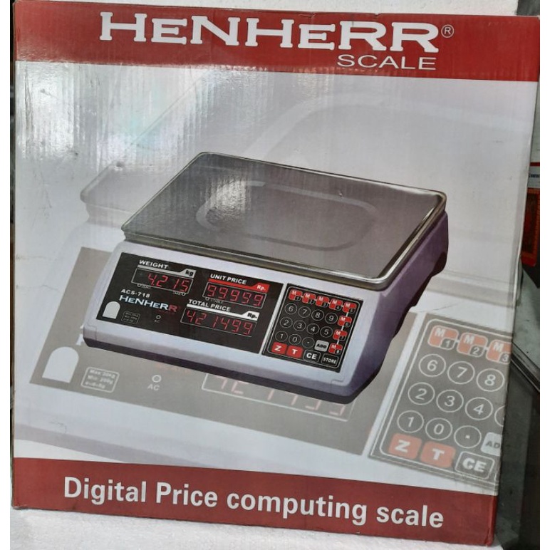 Jual Timbangan digital Henherr 30 kg | Shopee Indonesia