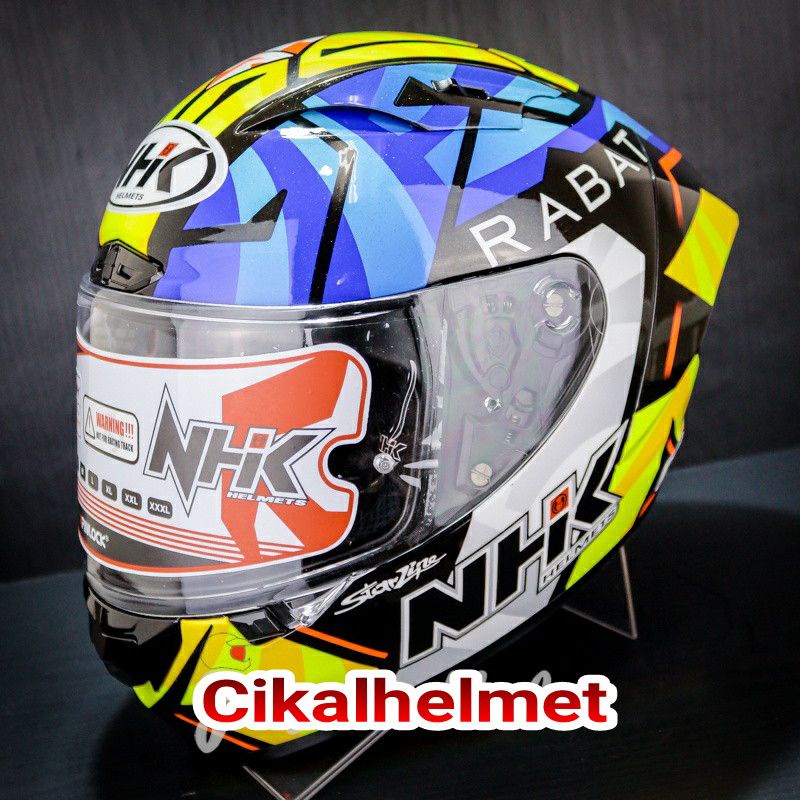Jual NHK HELM GP R TECH TITO RABAT REPLICA GP EDITION NHK GPR TECH ORIGINAL | Shopee Indonesia