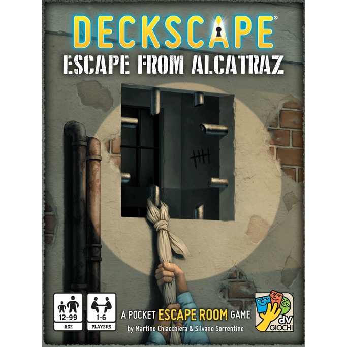 Jual Deckscape: Escape from Alcatraz - Board Game Puzzle | Shopee Indonesia