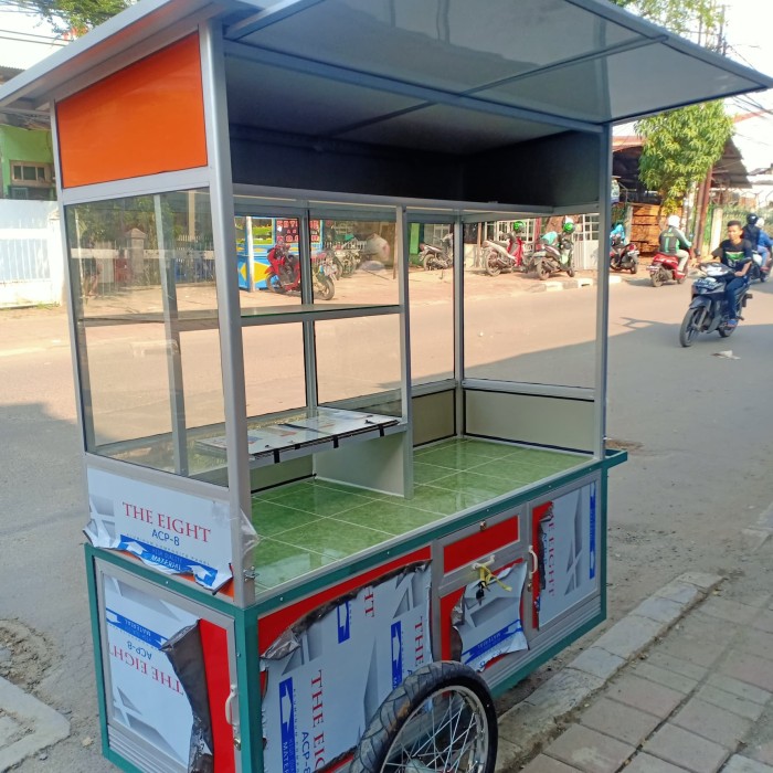 Jual gerobak alumunium, gerobak acp, gerobak minimalis, gerobak ...