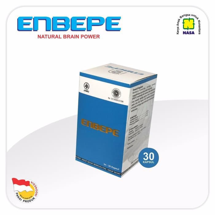 Jual Enbepe (Natural Brain Power) Nutrisi Vitamin Otak Enbp | Shopee ...
