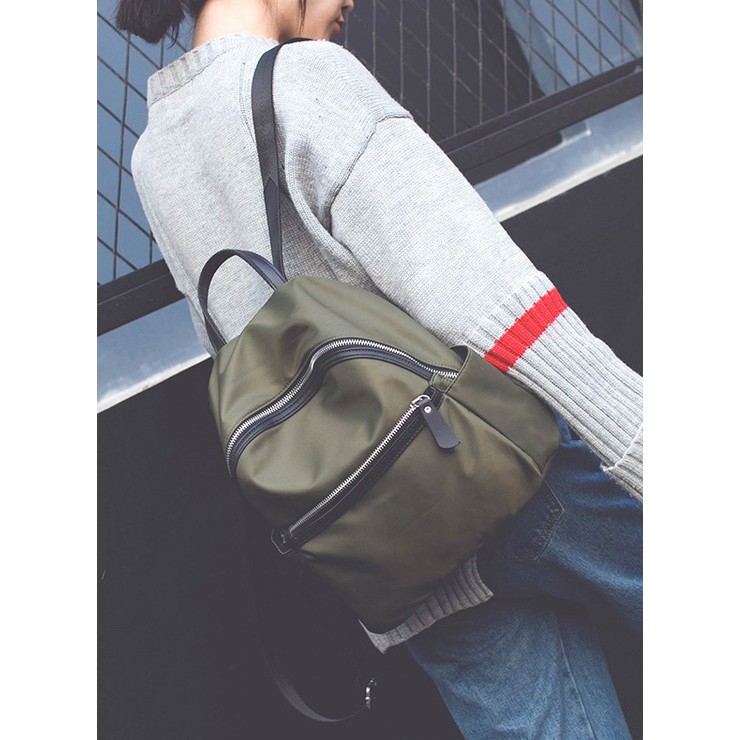 Jual TAS RANSEL MINI IMPORT WANITA MWS 1813 BAHAN NYLON HIGH QUALITY ...