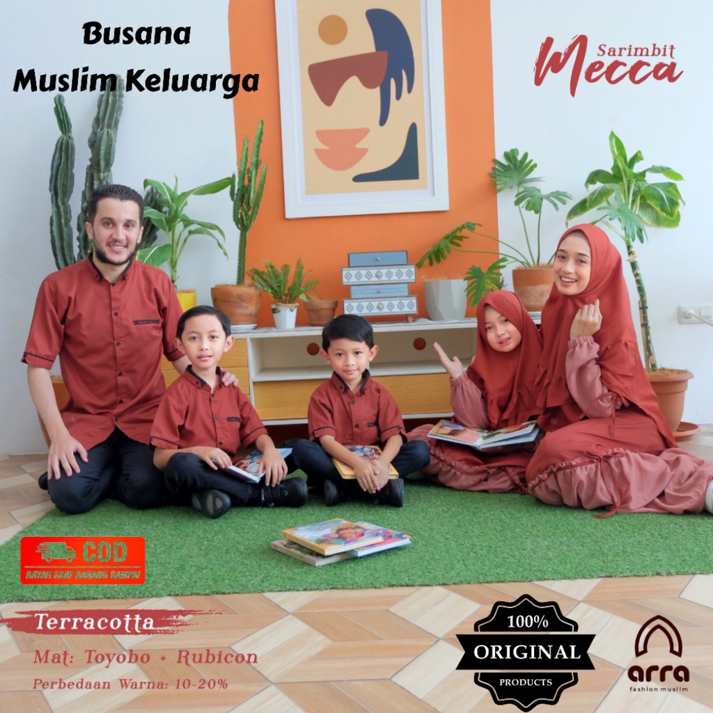 Jual Baju Busana Muslim Gamis Couple Keluarga Fashion Muslim Series ...