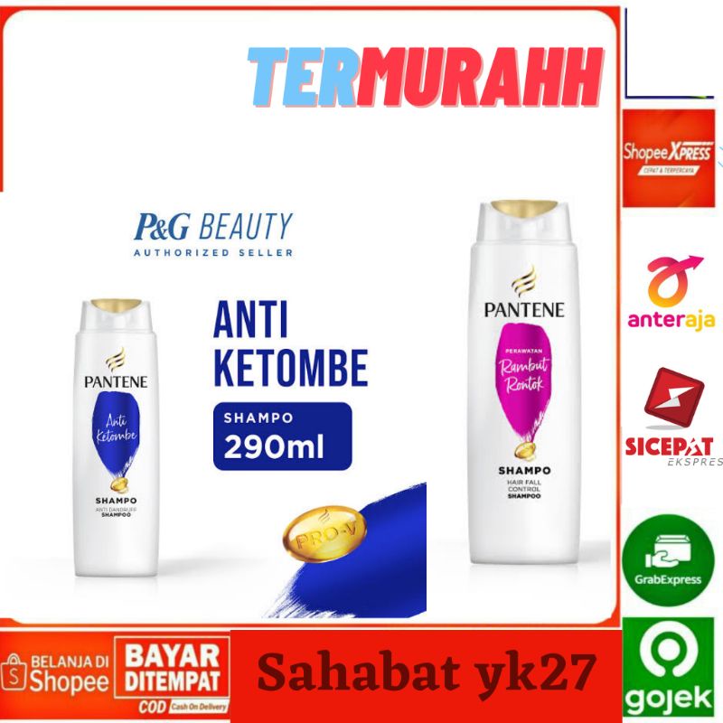 Jual PANTENE SHAMPOO AD/HF 135/290ml | Shopee Indonesia