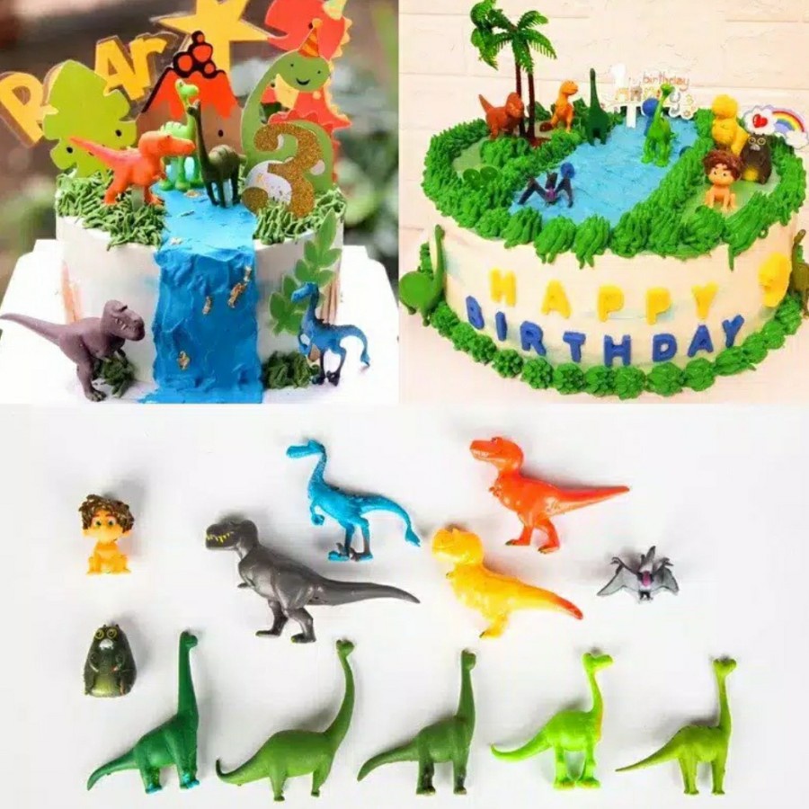 Jual Dinosaurus Good Dino Set Topper Kue Hiasan Kue Ulang Tahun ...