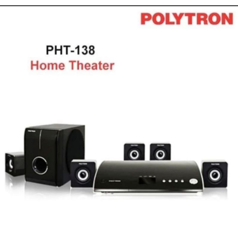 Jual HOME THEATER Polytron PHT 138C Sound System Amplieater Rumahan ...