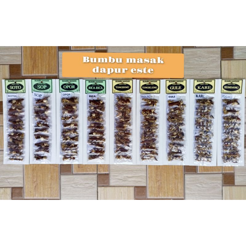 Jual Bumbu racikan rentengan | Shopee Indonesia