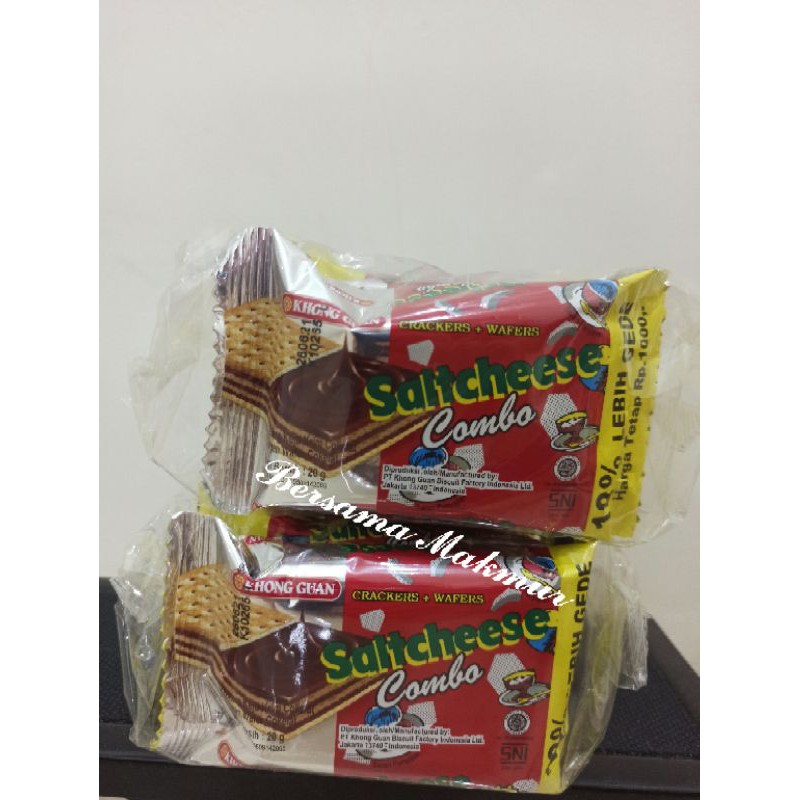 Jual SALTCHEESE combo khong guan 10pcs sandwich biskuit saltchis ...
