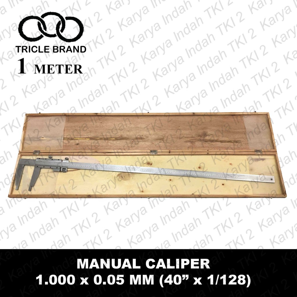 Jual Sigmat Manual / Caliper 40" TRICLE BRAND 1000 mm Jangka Sorong Panjang 1 meter | Shopee ...