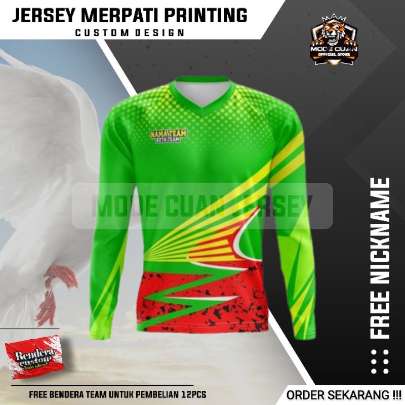 Jual JERSEY MERPATI CUSTOM PRINTING ( Tanpa Preeorder ) | Shopee Indonesia
