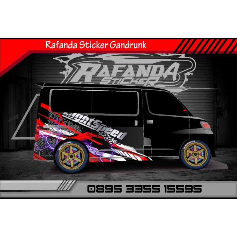 Jual stiker decal luxio,grandmax Apv | Shopee Indonesia
