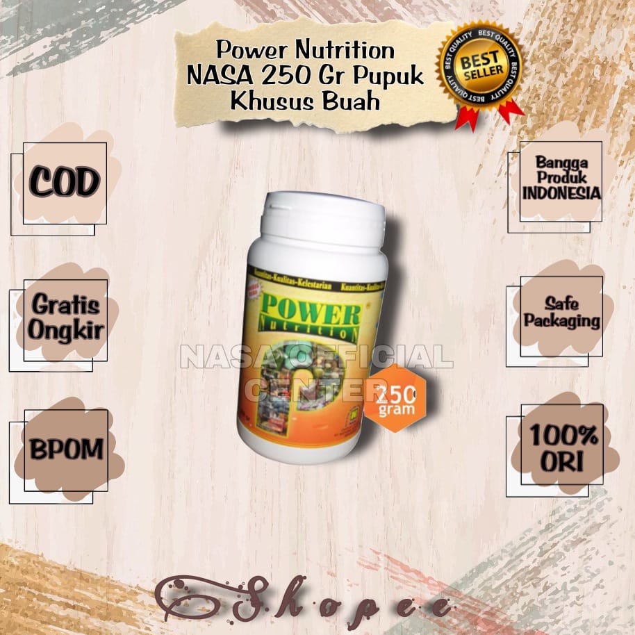 Jual POWER NUTRITION NASA 250 gr PUPUK KHUSUS BUAH | Shopee Indonesia
