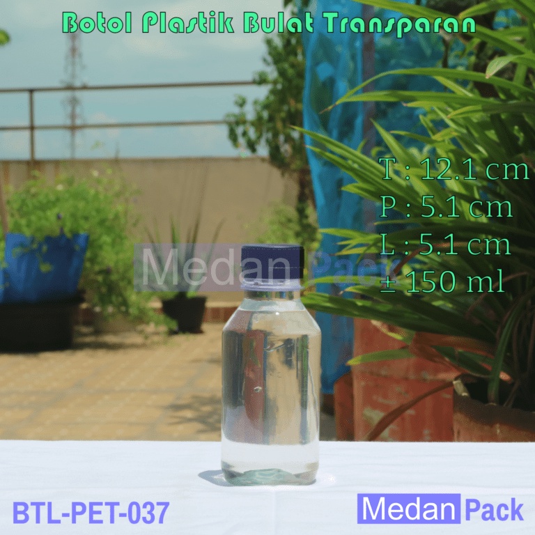 Jual Botol Plastik Bulat Polos AO 150 ml per 180 pcs | Shopee Indonesia