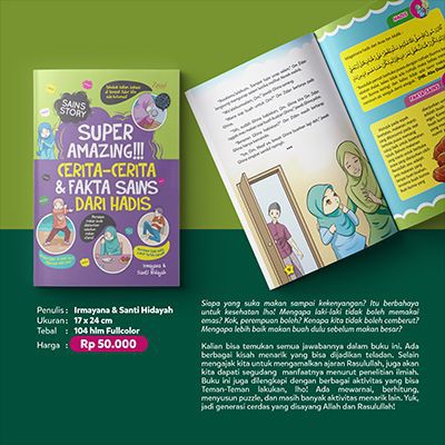 Jual SUPER AMAZING - Cerita-Cerita & Fakta Sains Dari Hadis | Shopee ...