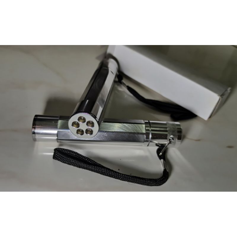 Jual Senter 5 mata LED warna putih, made in china | Shopee Indonesia