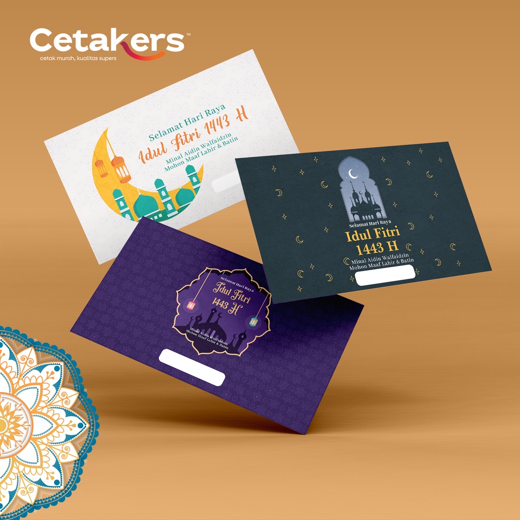 Jual KARTU UCAPAN LEBARAN HAMPERS IDUL FITRI HARI RAYA GREETING CARD ...
