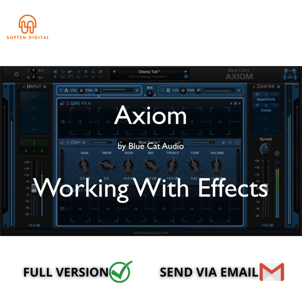 Jual Blue Cat AXIOM VST Plugin powerful and open multi effects ...