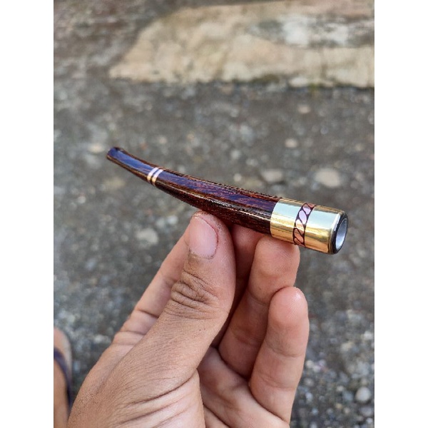 Jual Pipa Galih Kayu Asem Double Ring | Shopee Indonesia