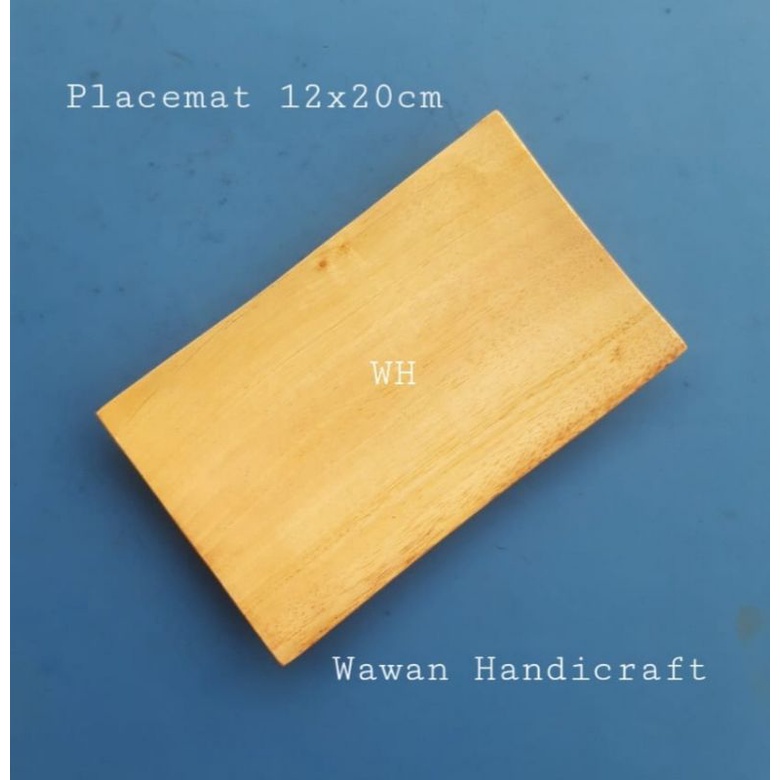 Jual piring kayu/piring cekung/placemat kayu mahoni 12x20cm | Shopee ...