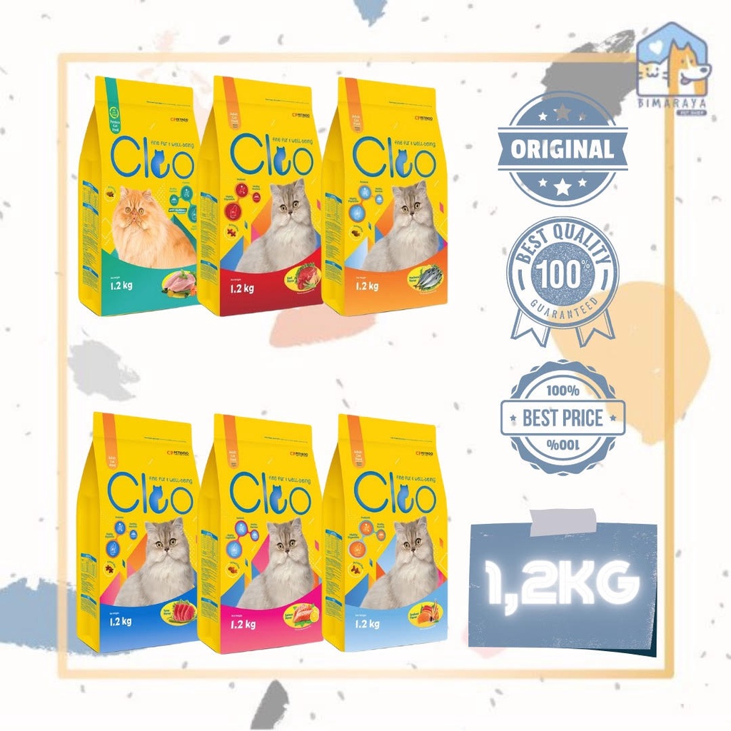 Jual CLEO CAT FOOD 1,1 KG / 1,2 KG FRESHPACK | Shopee Indonesia