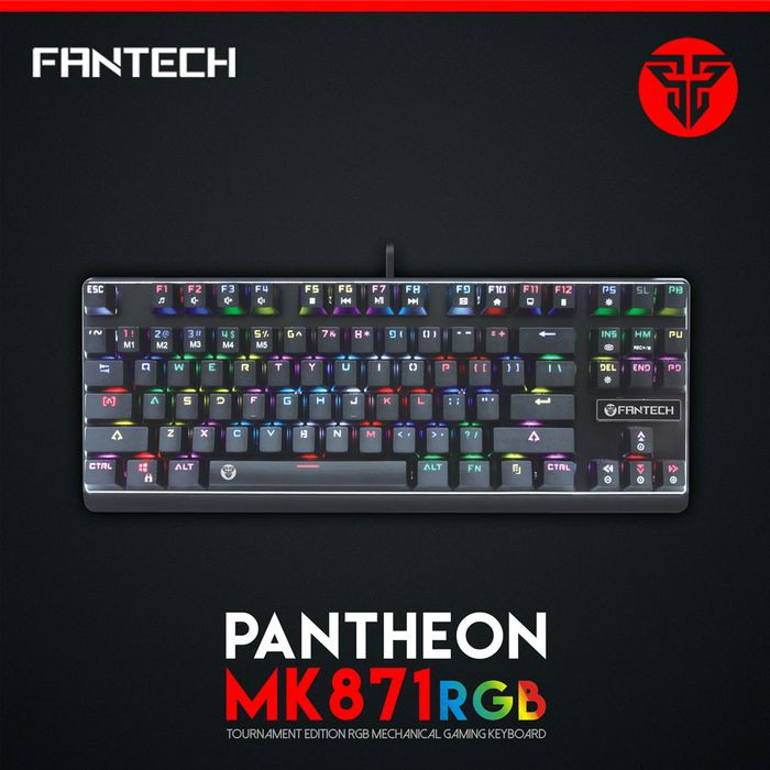Jual Fantech Pantheon MK871 TKL RGB Pantheon Gaming Keyboard MK-871 ...