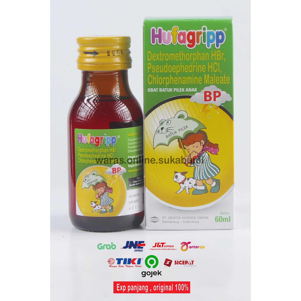 Jual Hufagripp Batuk Pilek sirup 60ml | Shopee Indonesia