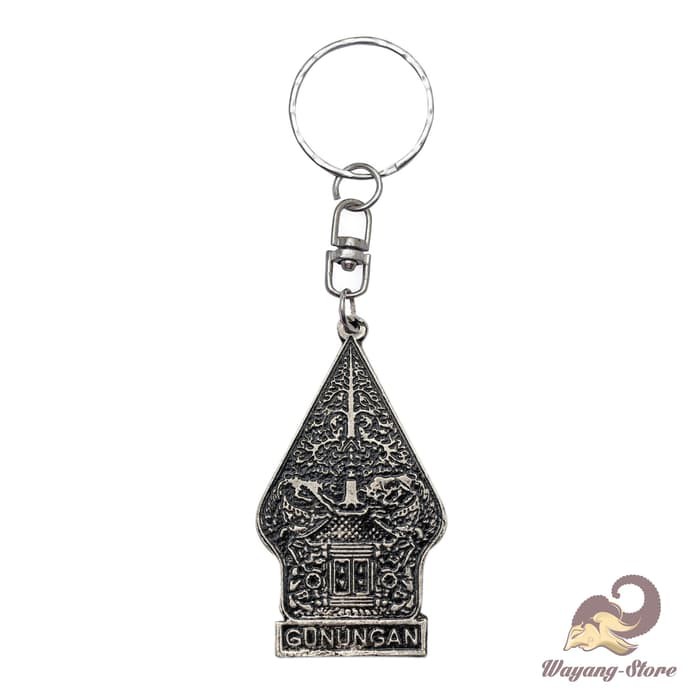 Jual Gantungan Kunci Wayang Perak Gunungan / Kayon | Shopee Indonesia