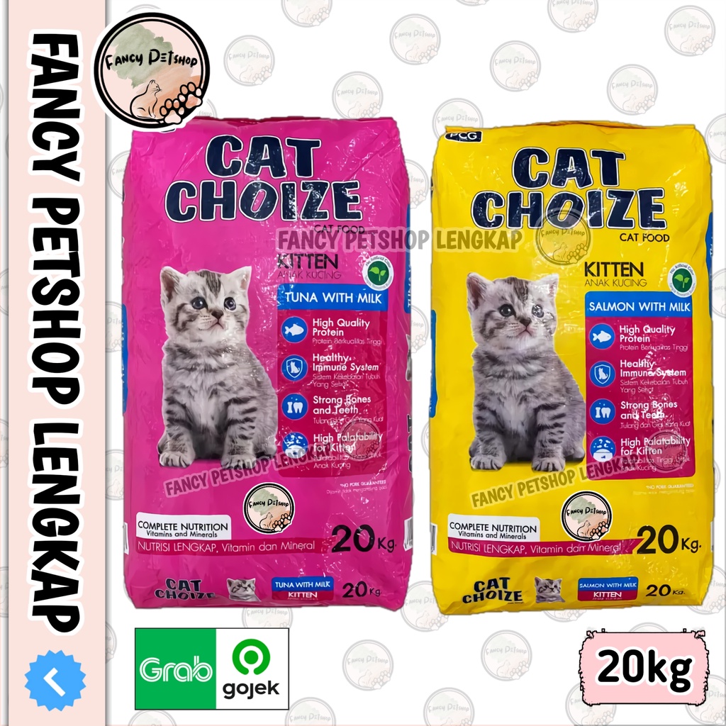 Jual Cat Choize Kitten Tuna Salmon 20kg | Shopee Indonesia